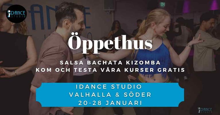 Salsa i Stockholm | Bachata, Kizomba & Salsa Danskurser hos iDance Studios